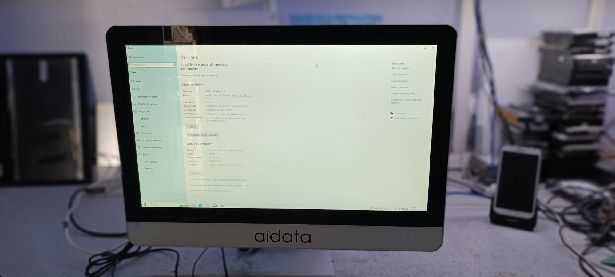Aidata all in one Pc